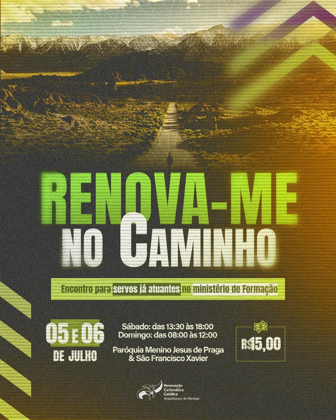 Formação Renova-me no Caminho - Renovação Carismática Católica